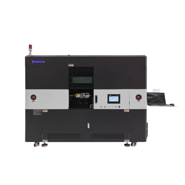 Cylindrical UV Printer 360 Degree Printing for Bottles Cans and Cups